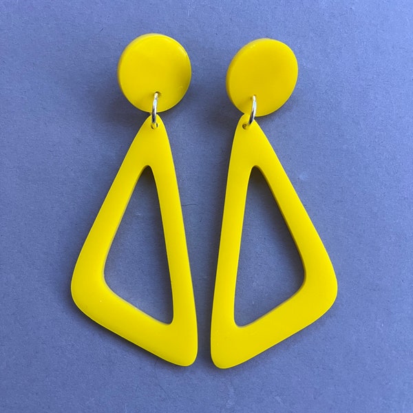 Mod Earrings - Etsy