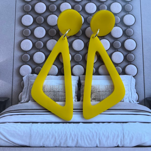 Mod Earrings - Etsy
