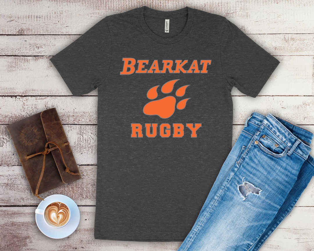Bearkat Rugby - Paw Print - Etsy