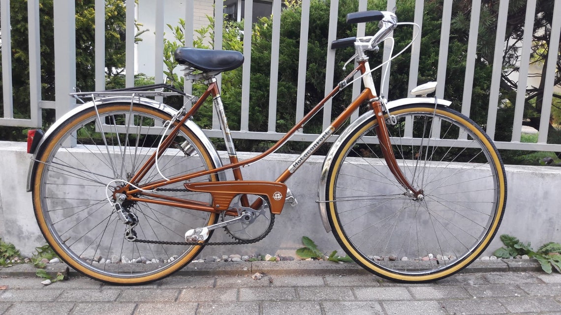 Old French Bicycle Motoconfort Vintage Bike 70 - Etsy
