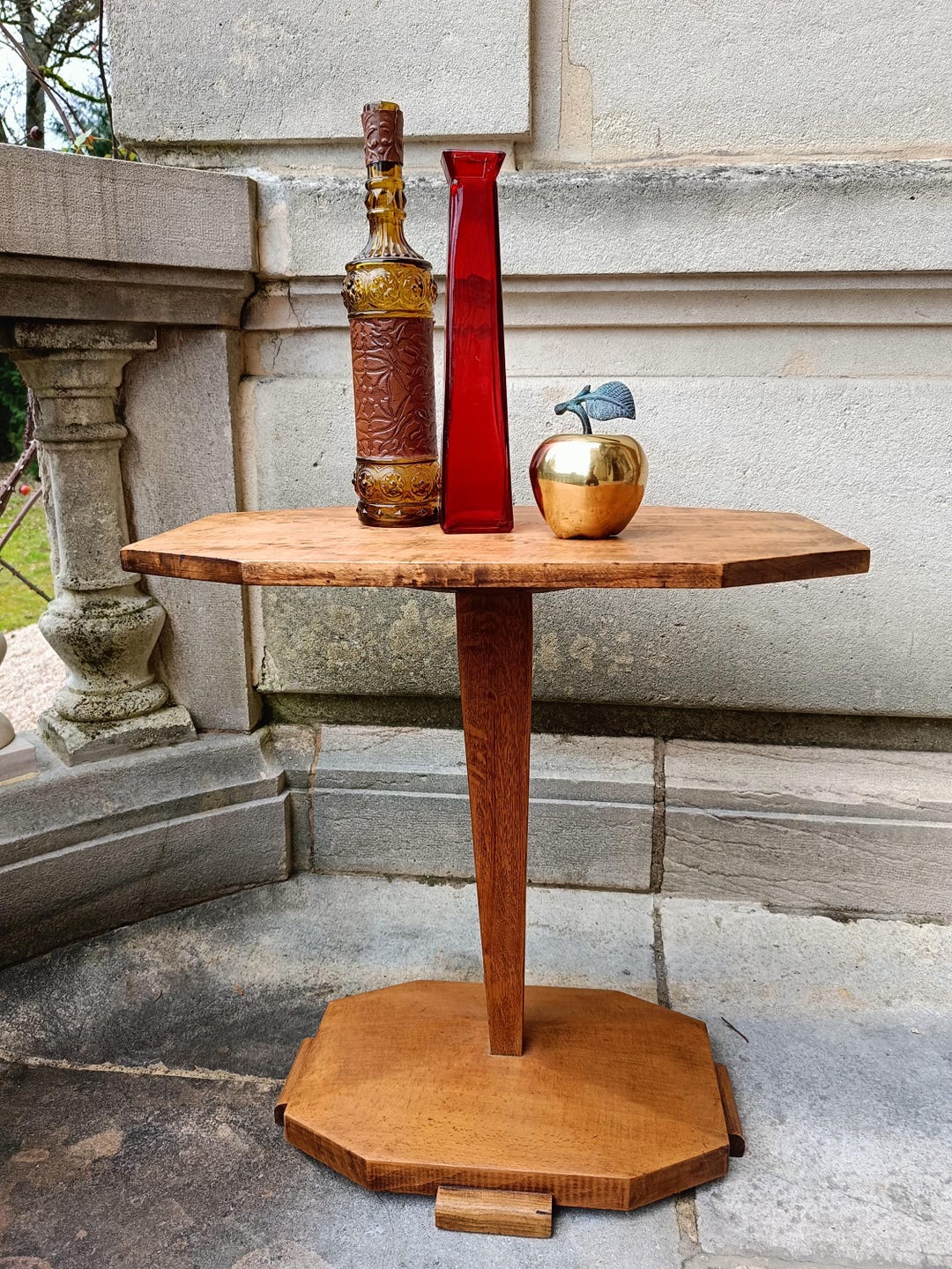 French Vintage Coffee Table, Helper Table Art Déco - Etsy