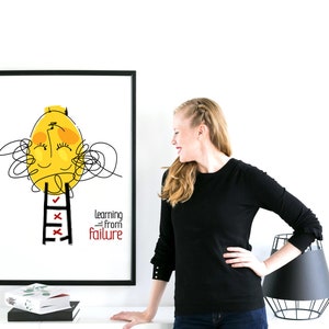 Learning From Failure Poster Digital Download Design - Etsy