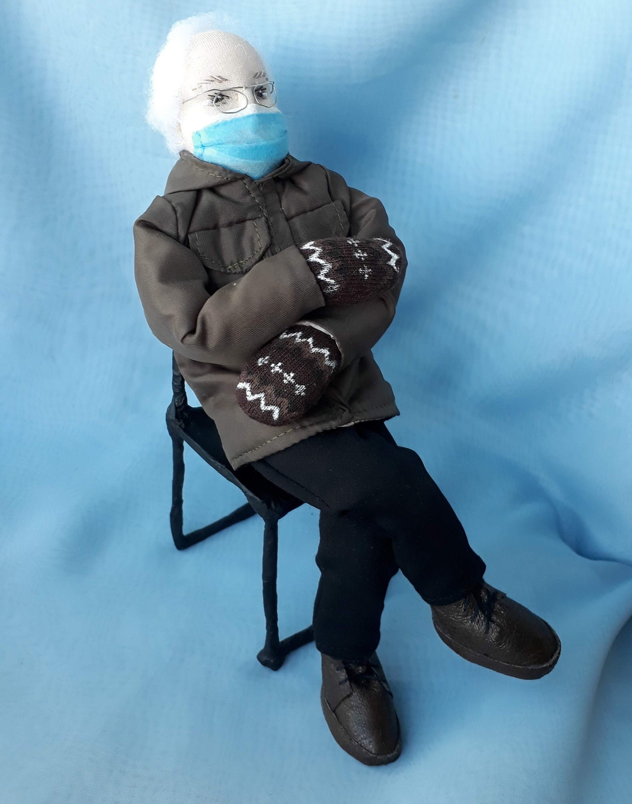 Bernie Sanders Doll Bernie Sanders Inauguration Meme | Etsy