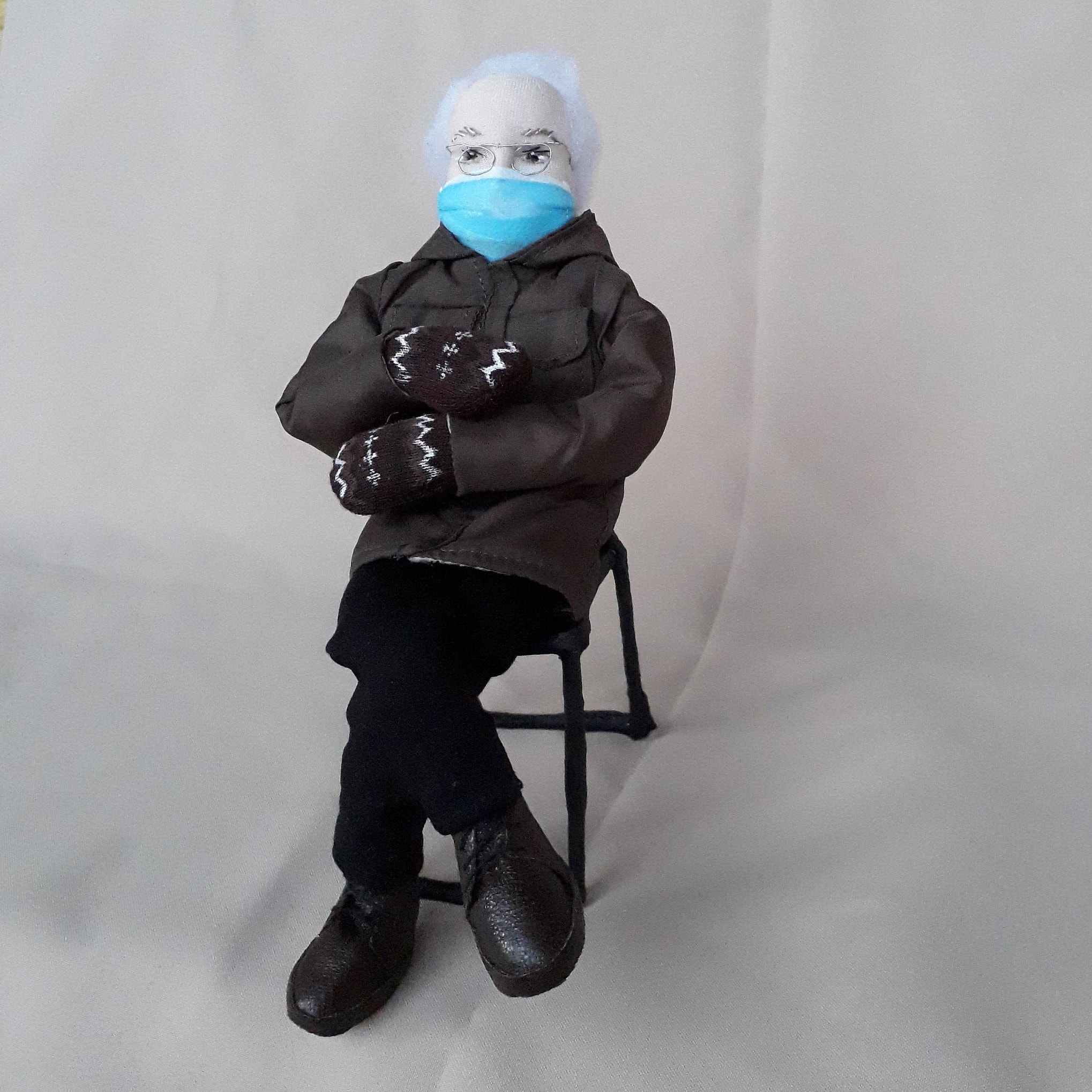 Bernie Sanders Doll Bernie Sanders Inauguration Meme - Etsy UK