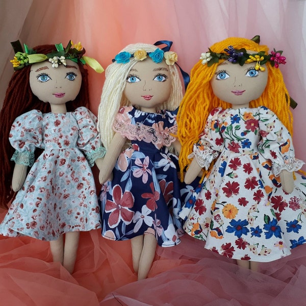 Rag Dolls for Girls - Etsy