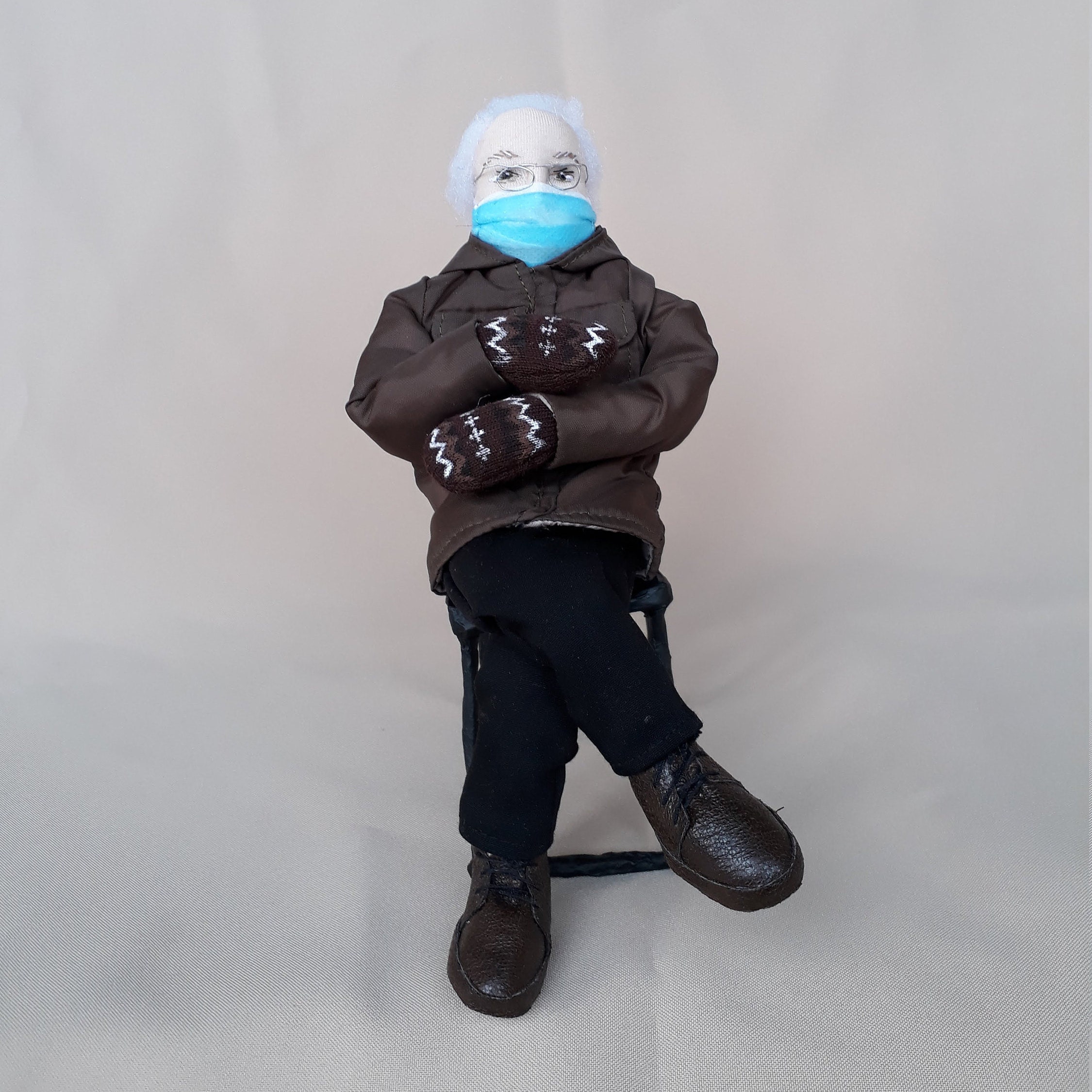 Bernie Sanders Doll Bernie Sanders Inauguration Meme - Etsy UK