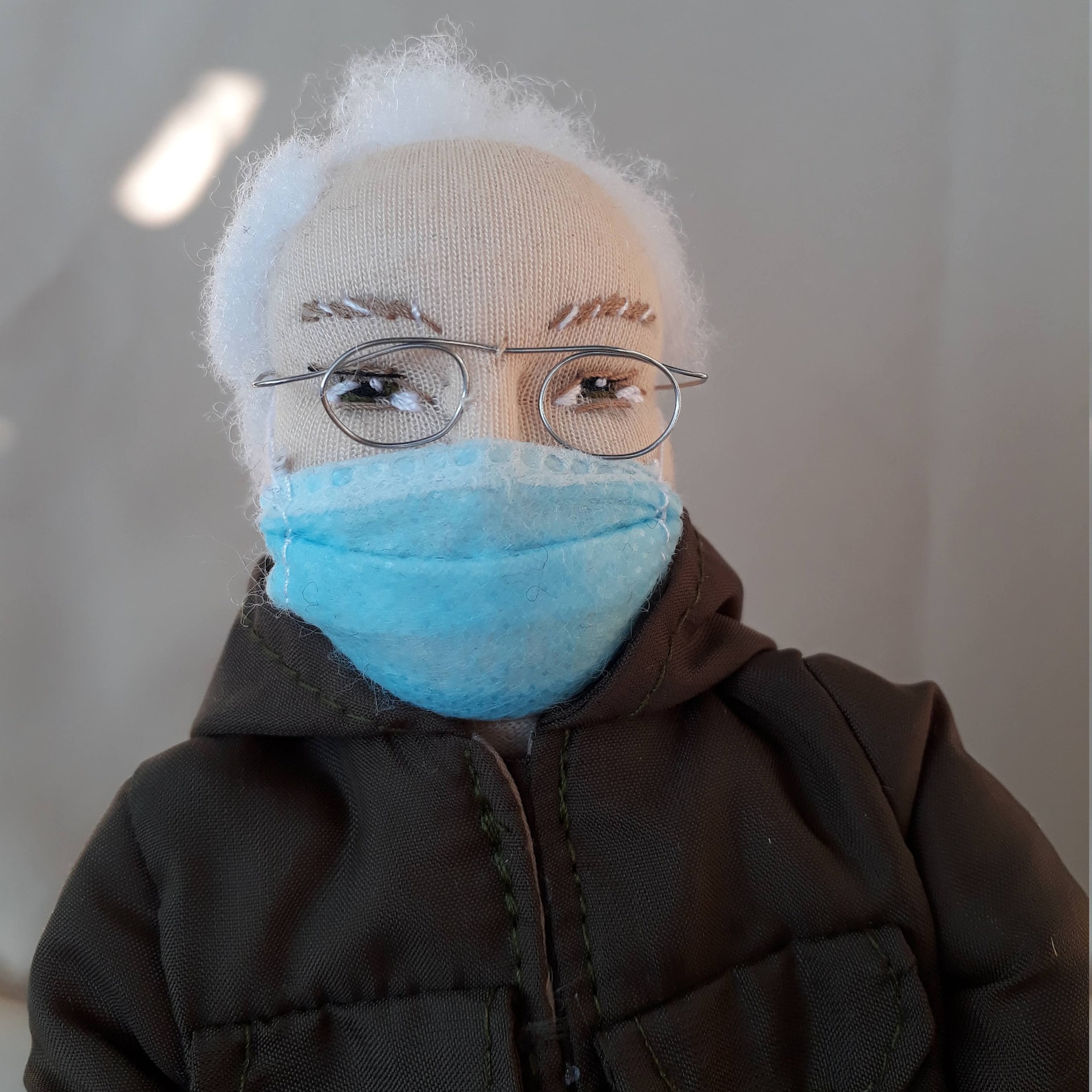 Bernie Sanders Doll Bernie Sanders Inauguration Meme - Etsy UK