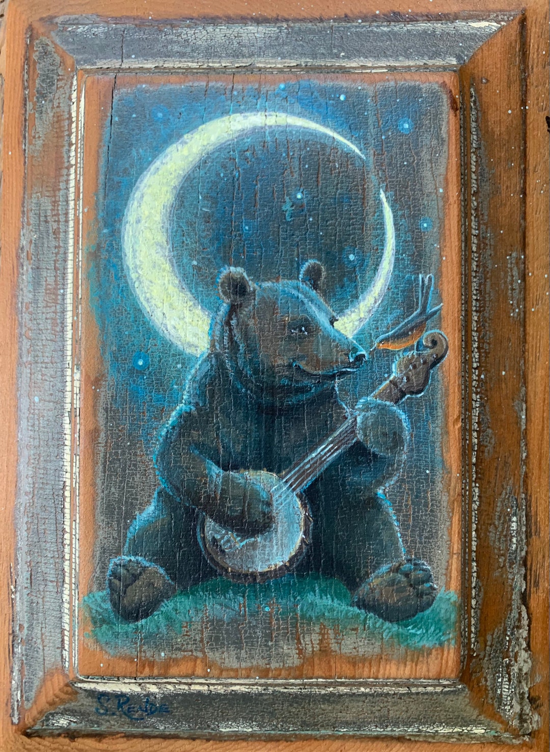 Bear, Bird and Banjo - Etsy