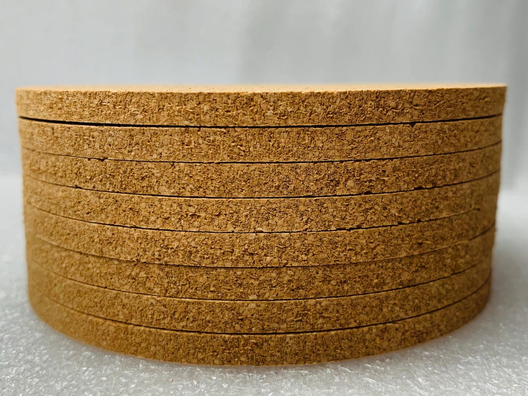 Coasters: Cork Reversable 2-8pc Sets - Etsy
