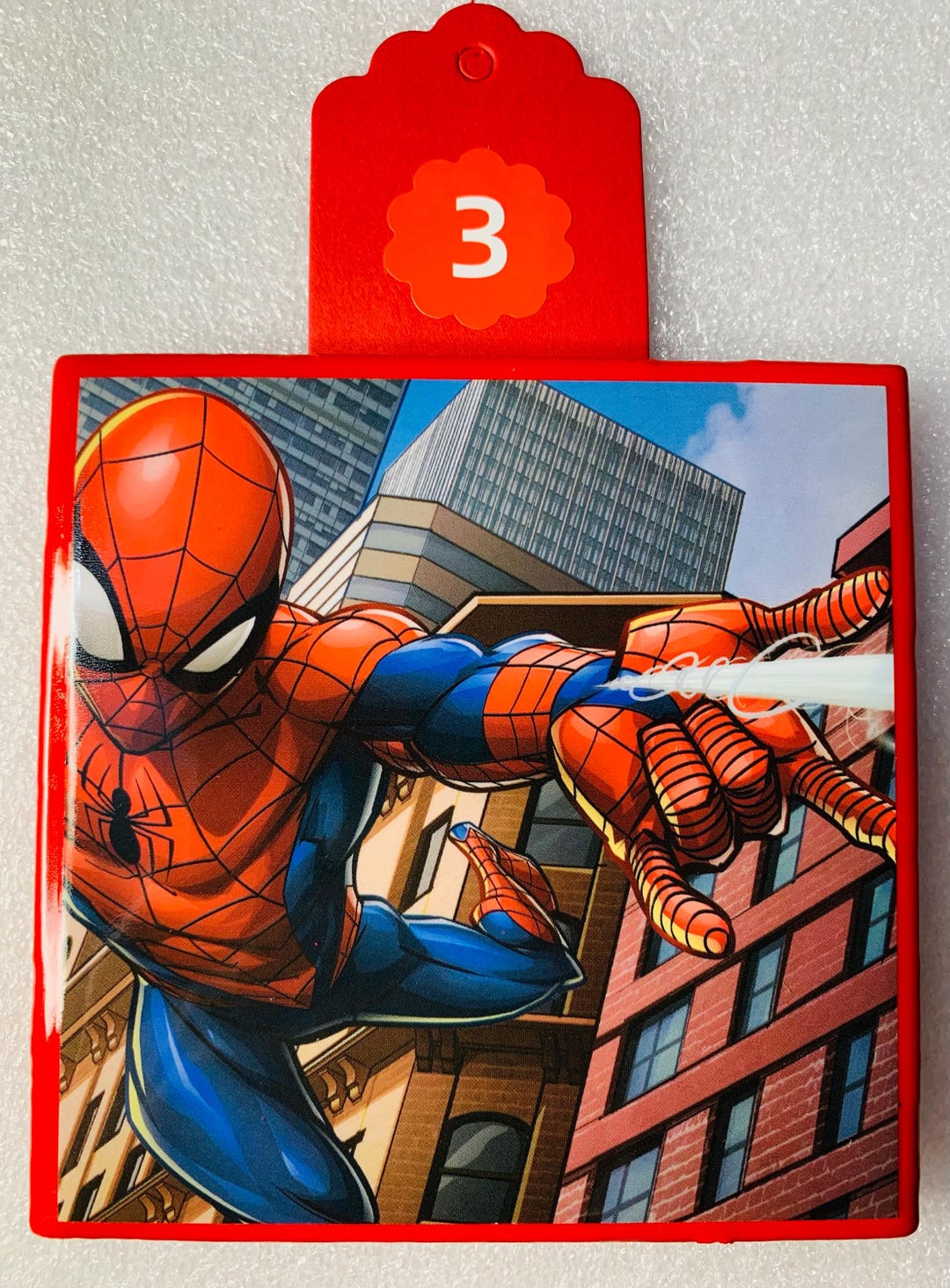 Coasters: Spiderman, Upcycled Comic Book, Hand-painted Ceramic #3 - Etsy