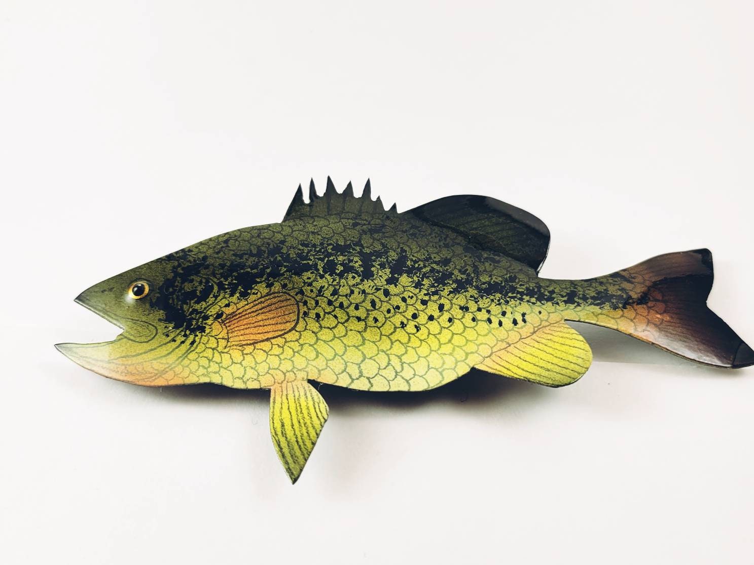 Large Mouth Bass Fish Wall Decor, Fishing Gifts for Men, Rustic Cabin ...