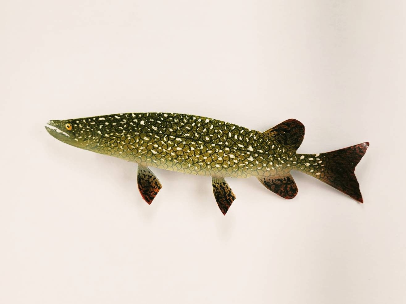 Northern, Pike Wall Art, Northern Pike Fishing Gifts for Him, Fish ...