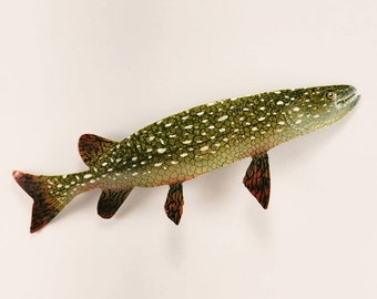 Northern Pike Wall Art | Etsy