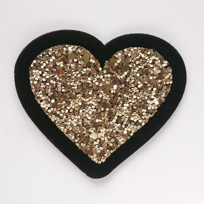 Sequin Love Patches - Etsy