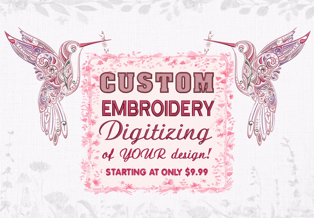 Custom Embroidery Design Digitizing || for Patches, Left Chest Logo ...