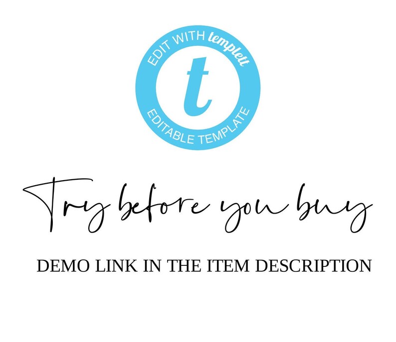 Minimalist Wedding Sign Template True Love Sign INSTANT - Etsy