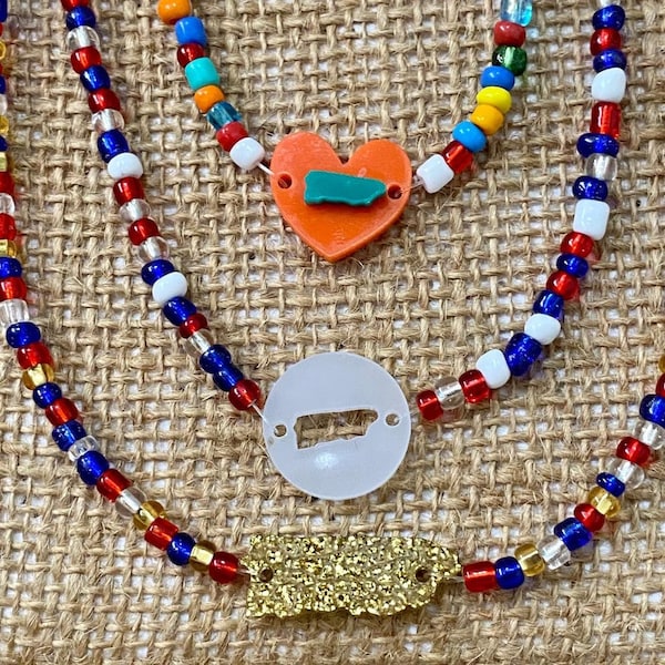 Puerto Rico Necklace - Etsy