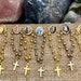 Catholic Rosary Pin / Rosary Brooch / Rosary Pin / Christ of Mercy ...