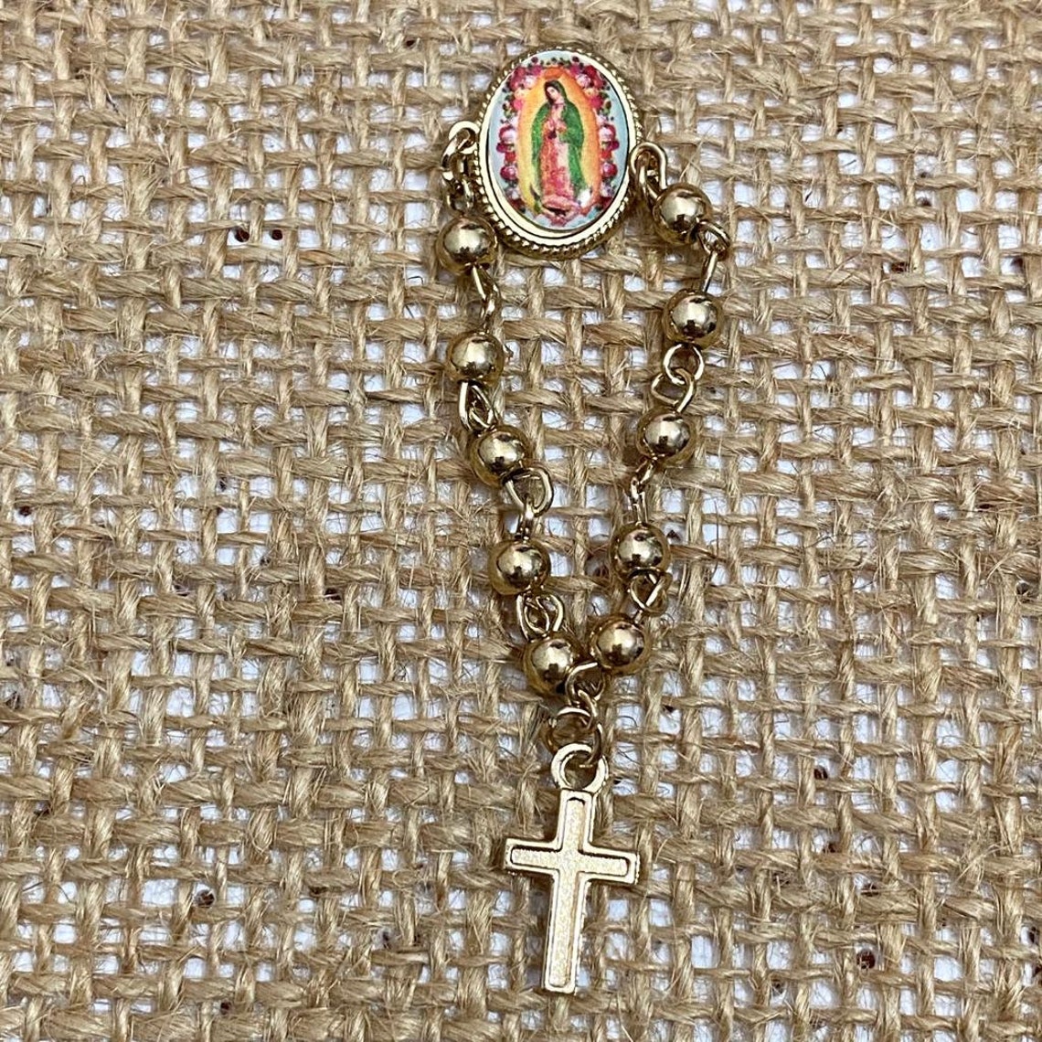 Catholic Rosary Pin / Rosary Brooch / Rosary Pin / Christ of - Etsy