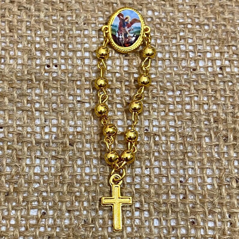 Catholic Rosary Pin / Rosary Brooch / Rosary Pin / Christ of - Etsy