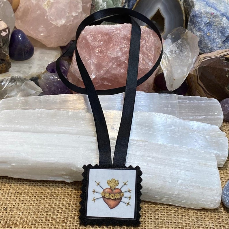 Our Lady of Sorrows Scapular / Catholic Scapular / Virgin Mary - Etsy