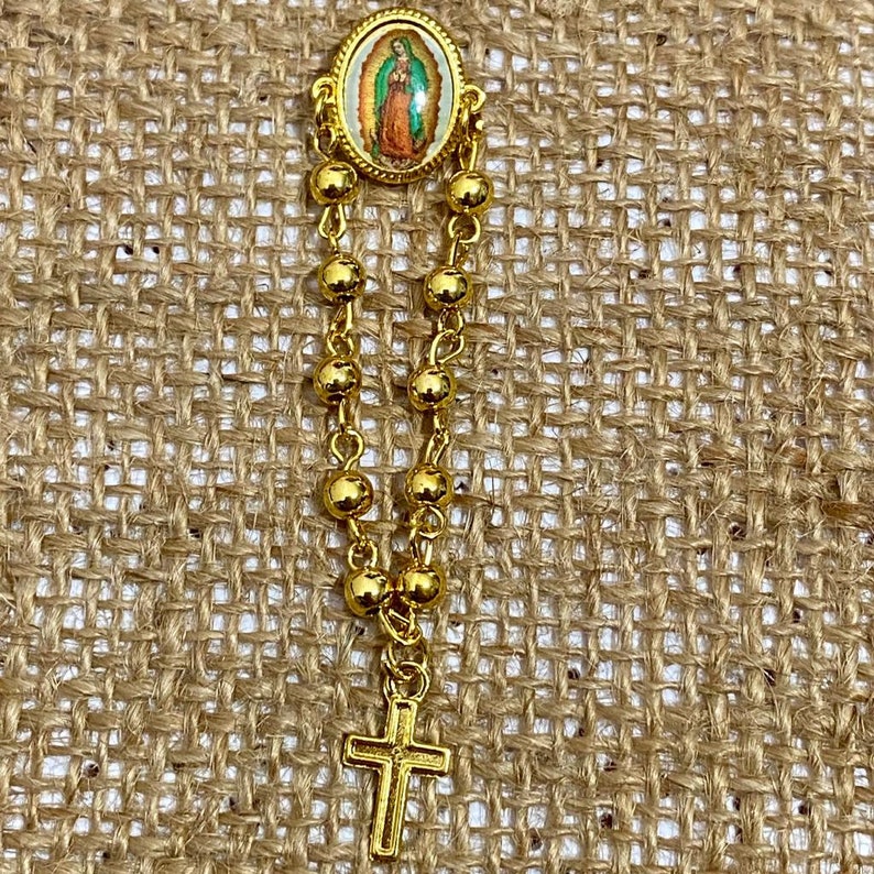 Catholic Rosary Pin / Rosary Brooch / Rosary Pin / Christ of - Etsy