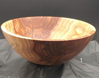Natural Edge Cypress Wood Bowl - Etsy