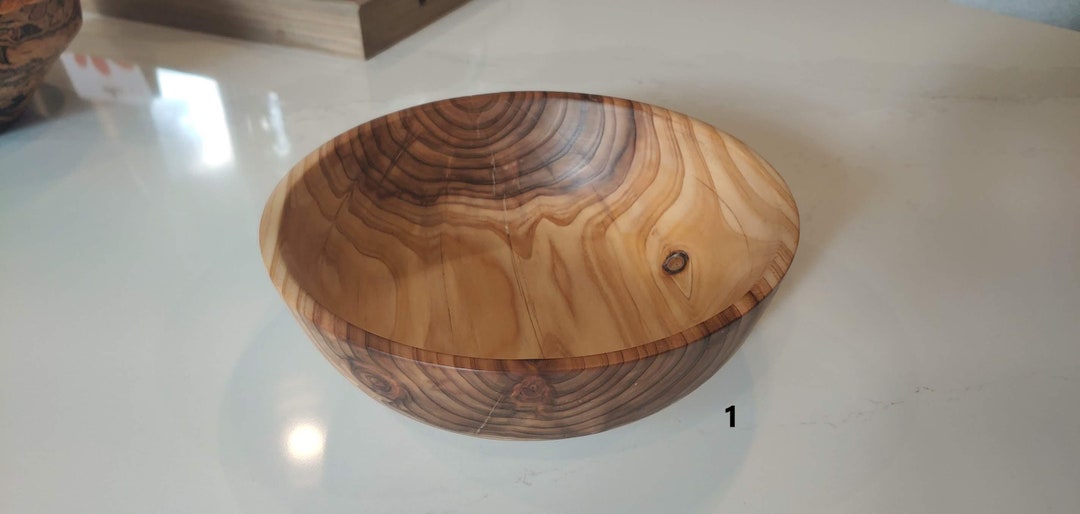 Turned Cypress Bowls - Etsy