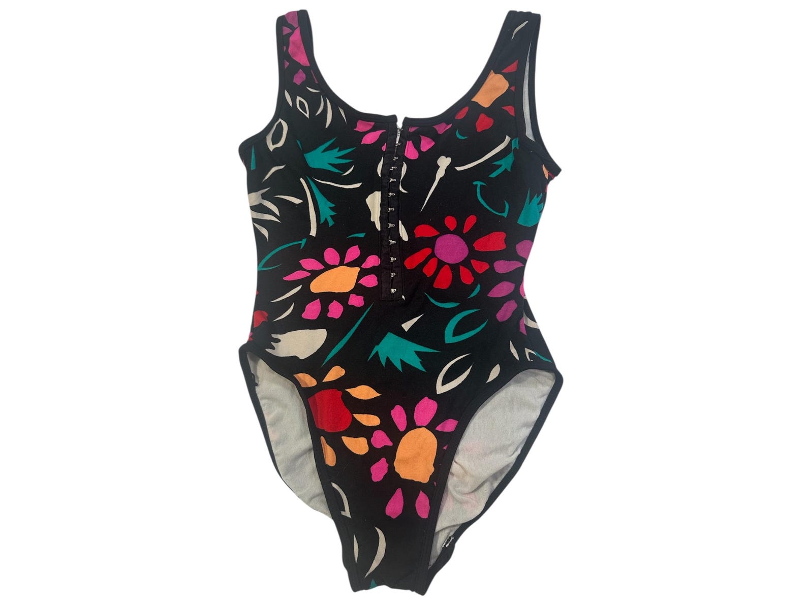 Colorful Neon Primary Colors Vibrant Vintage 80s 90s Aerobic Body Suit ...