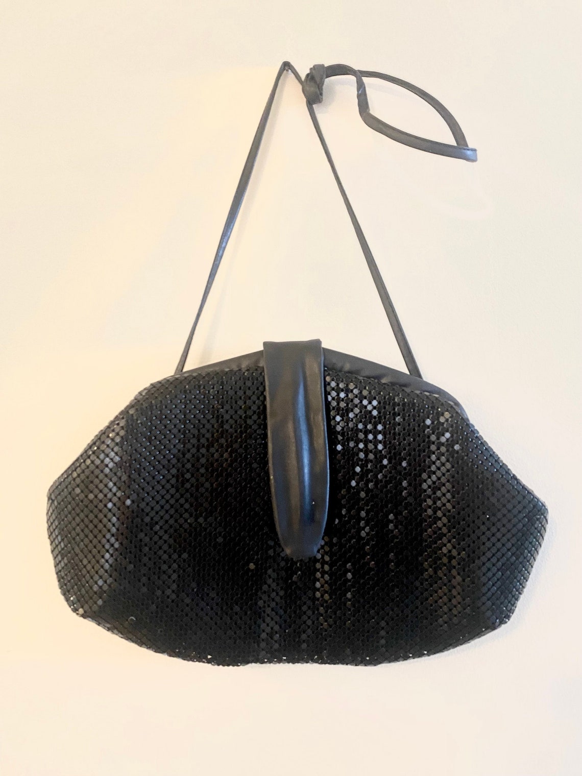 Vintage Chainmail Rhinestone Mesh Purse - Etsy