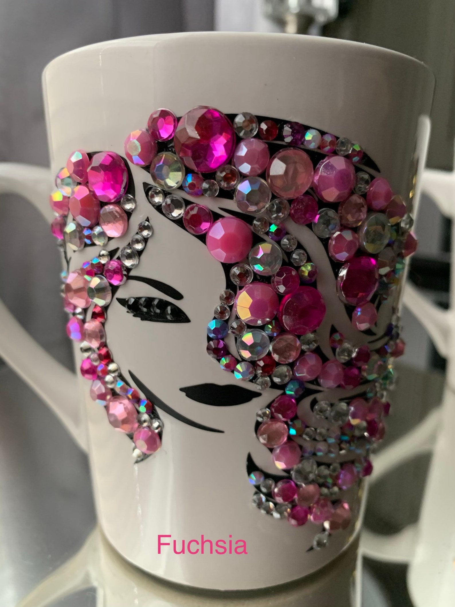 Personalized Bling Coffee Mug - Etsy