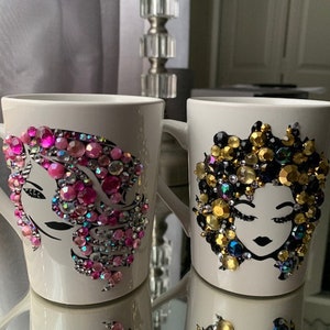 Personalized Bling Coffee Mug - Etsy