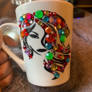 Personalized Bling Coffee Mug - Etsy