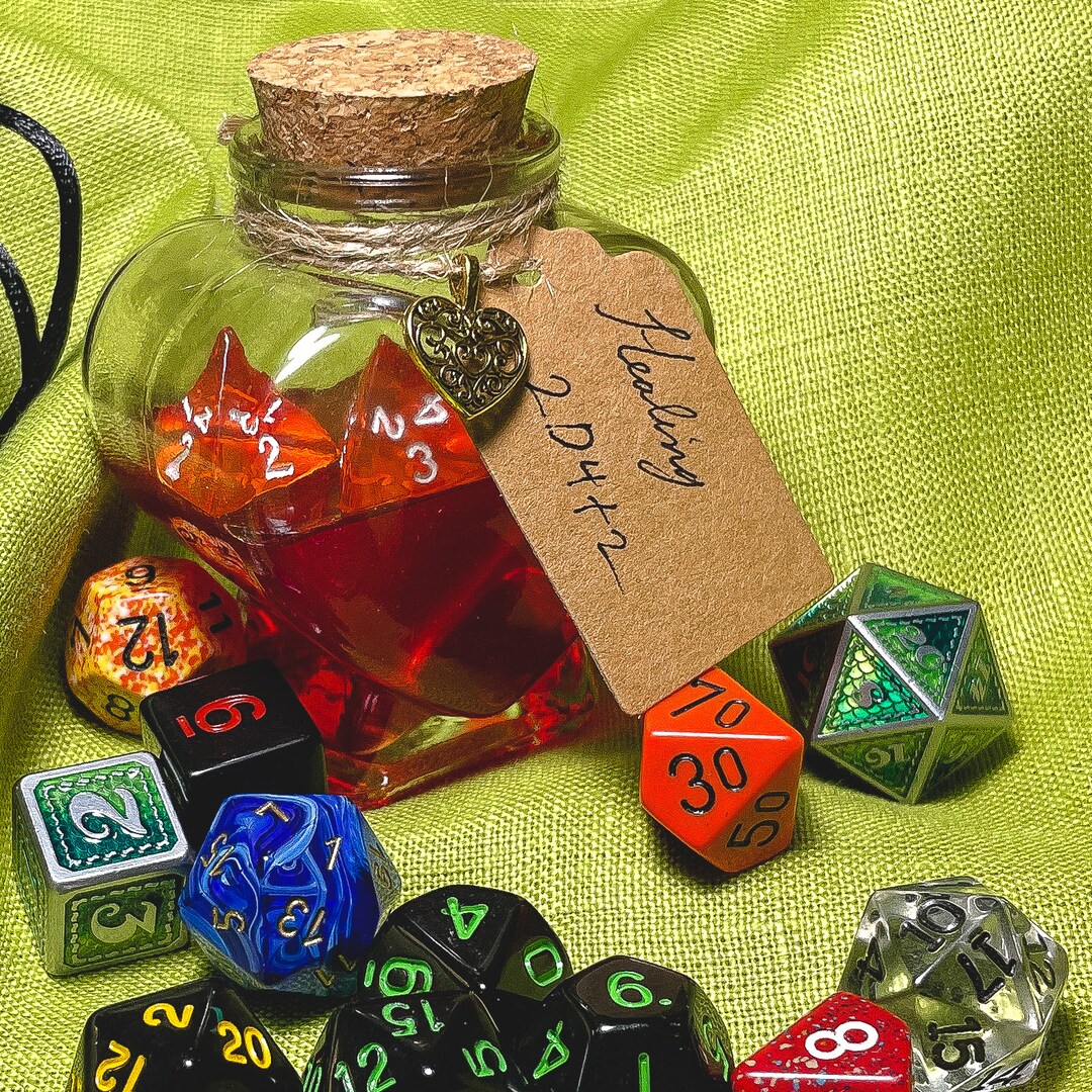 Healing Potion Dice Bottle - Etsy