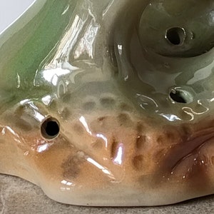 Vintage Porcelain Fish Sculpture by H. Bequet, Quaregnon, Belgium - Etsy