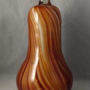 Large Unsigned Studio Glass Pear Shaped Paperweight - Etsy