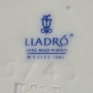 Vintage Collectable Lladro Figurine - Don't Forget Me #5743 - Etsy