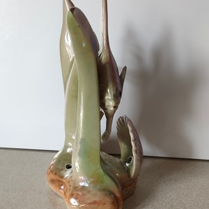 Vintage Porcelain Fish Sculpture by H. Bequet, Quaregnon, Belgium - Etsy