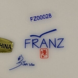 Collectable Franz Porcelain Dragonfly Cup & Saucer Set - Etsy