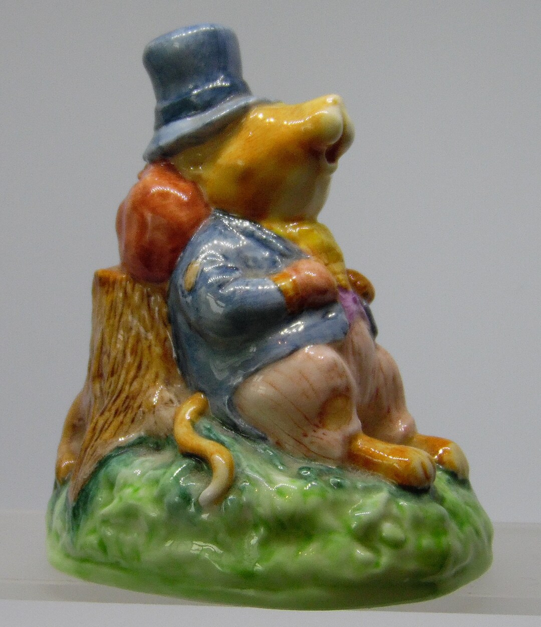 Vintage Wedgwood Bone China Rafferty of Oak Apple Wood Figurine - Etsy