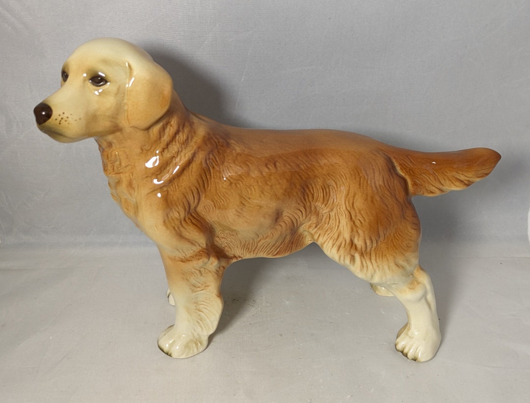 Vintage Collectable Coopercraft Pottery Golden Retriever - Etsy