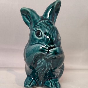Vintage Collectable Blue Poole Pottery Rabbit - Washing - Etsy