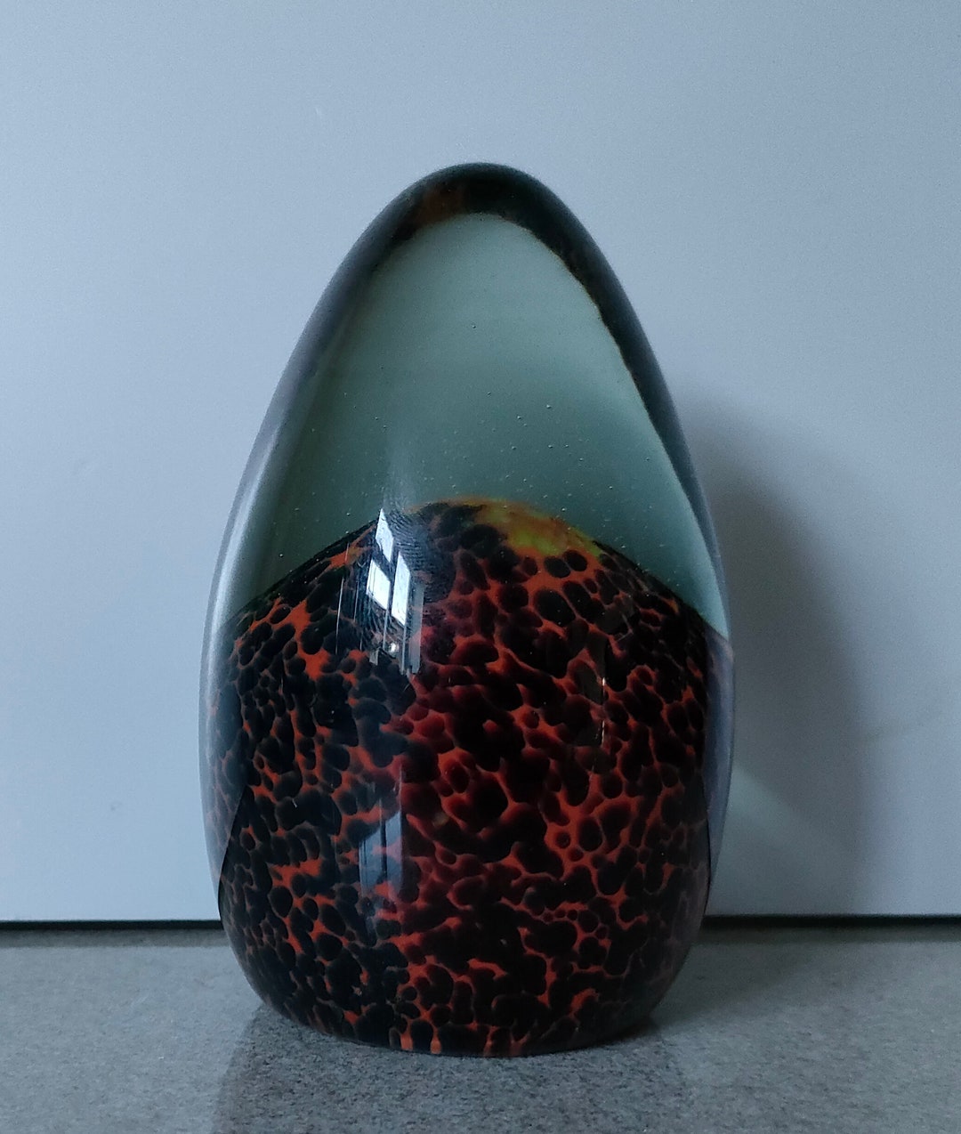 Vintage Collectable Large Unsigned Mdina Glass Dump or Paperweight - Etsy