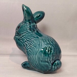 Vintage Collectable Blue Poole Pottery Rabbit - Washing - Etsy