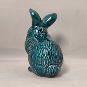 Vintage Collectable Blue Poole Pottery Rabbit - Washing - Etsy