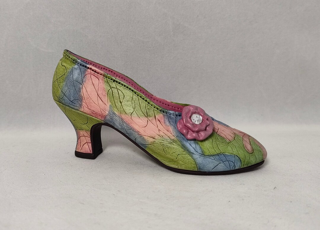 Vintage Collectable "just the Right Shoe" by Raine - No. 25009 Rose ...
