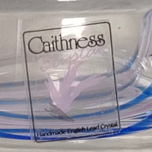 Pretty Small Signed Caithness Glass Tealight Holder - Etsy