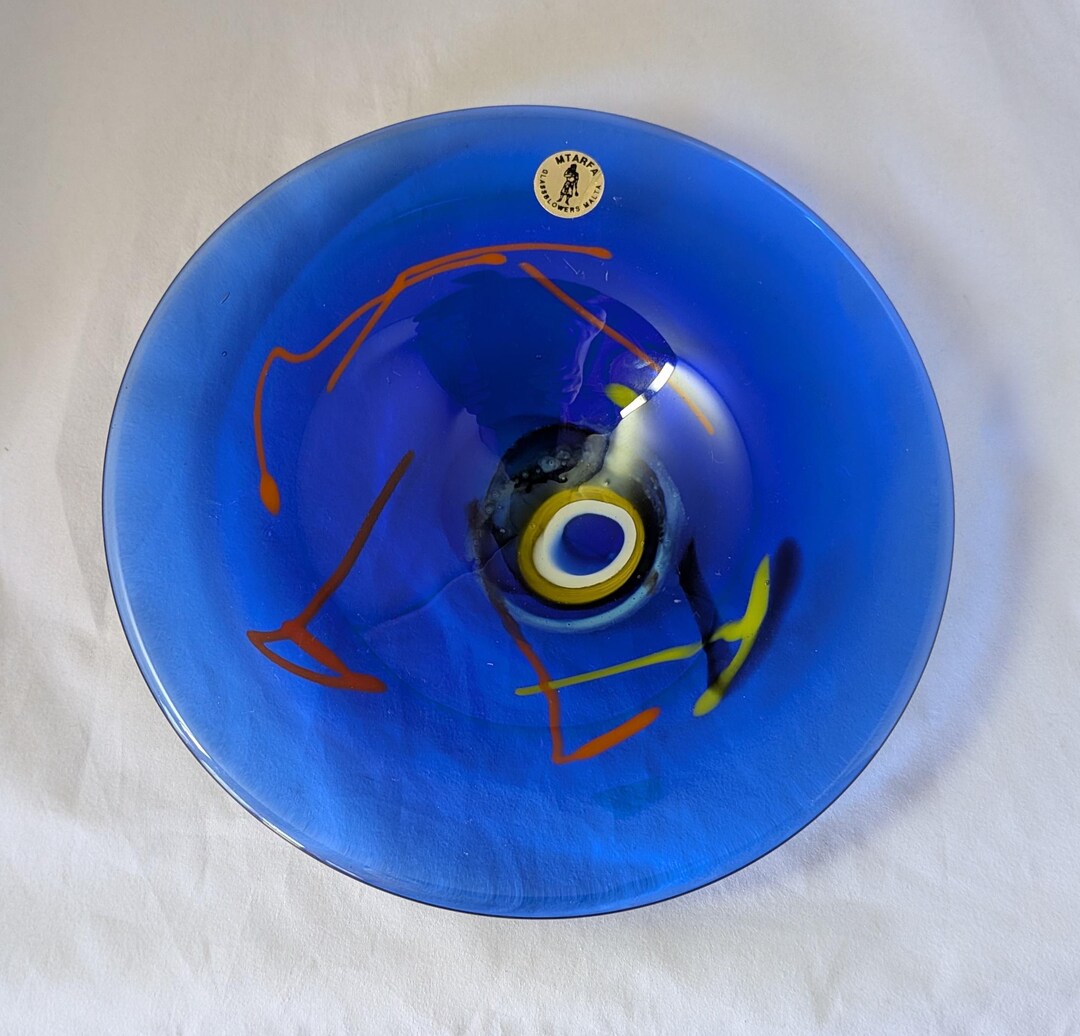 Collectable Mtarfa Glass Dish - Etsy