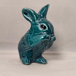 Vintage Collectable Blue Poole Pottery Rabbit - Washing - Etsy