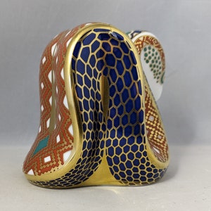 Royal Crown Derby Snake Paperweight - Etsy